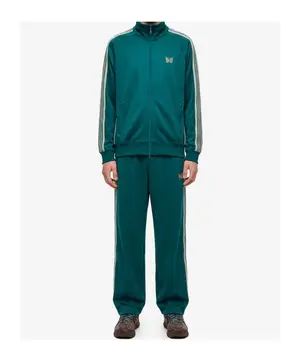 Needles Track Jacket With Butterfly Logo And Side Stripes