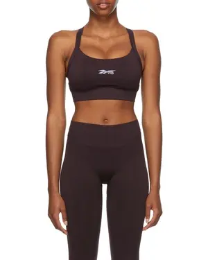 REEBOK Jacquard-logo Sports Bra