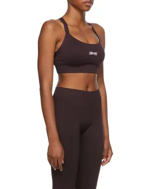 REEBOK Jacquard-logo Sports Bra