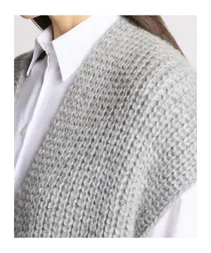 FAY Hook-closure Mohair Waistcoat