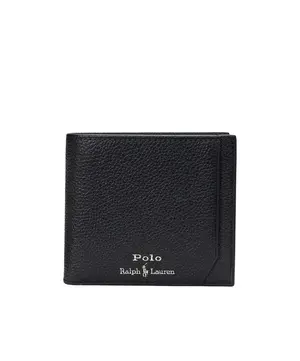 Polo Ralph Lauren Logo Stamp Wallet - Black