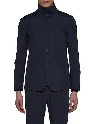 Herno High-neck Single-breasted Jacket