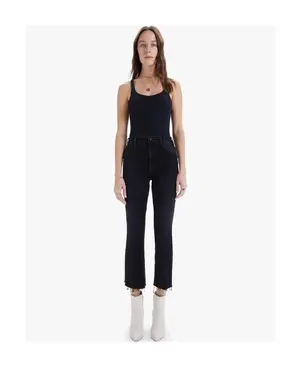 MOTHER The Hustler Ankle Fray Jeans