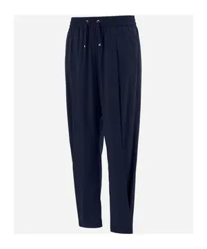Herno Lightweight Drawstring Cropped Trousers