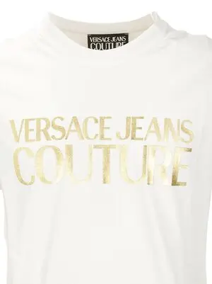 Versace Logo-printed Crewneck T-shirt