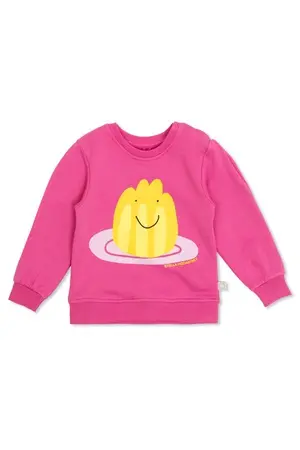 Stella McCartney Jelly-print Sweatshirt - Pink