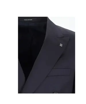 Tagliatore Brooch-detail Double-breasted Suit