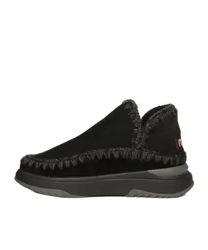 Mou Stitch-trim Ankle Boots
