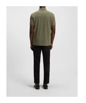 Hugo Boss Logo-embroidered Cotton Polo Shirt