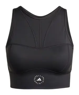 Adidas By Stella McCartney Halterneck Sports Bra - Black
