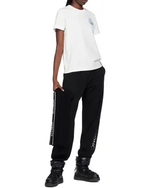 Moncler Logo Patch Crewneck T-shirt