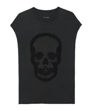 Zadig&Voltaire Cloe Skull Tank Top - Carbone