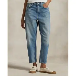 Polo Ralph Lauren Straight-leg Distressed Jeans