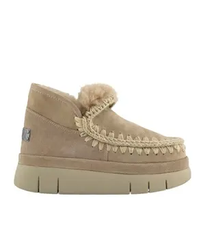 Mou Bounce Welt Sneaker Suede - Camel
