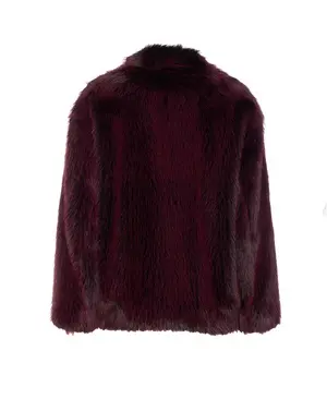 Patrizia Pepe Faux Fur Coat
