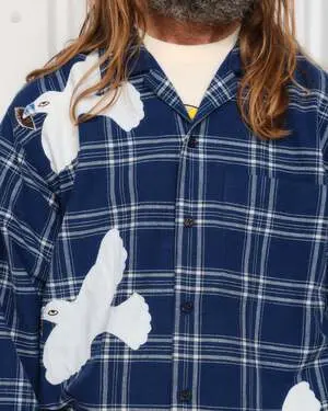 STORY MFG. Greetings Shirt Ls Doves