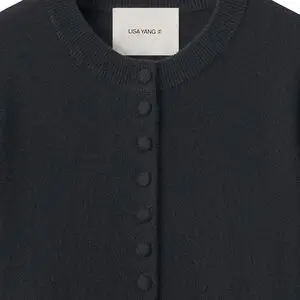 LISA YANG Wilona Cashmere Cardigan - Brown