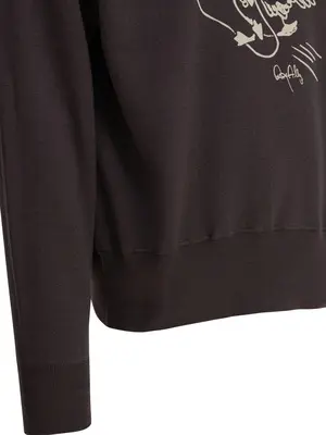 HUMAN MADE Graphic Print Cotton Sweatshirt