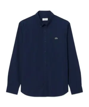 Lacoste Button-down Regular Fit Shirt - Navy