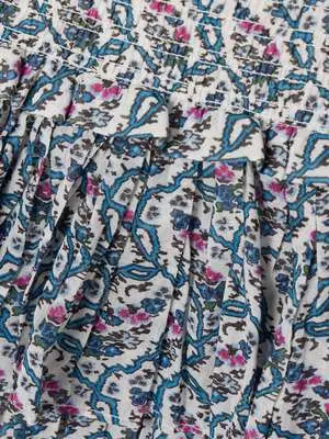 Isabel Marant Étoile Naomi Floral Ruffled Mini Skirt