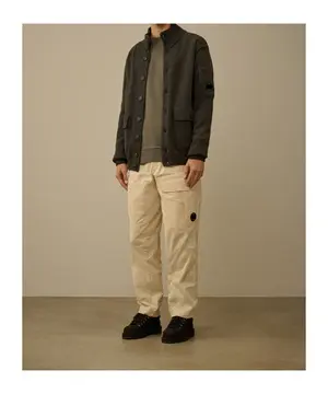 C.P. COMPANY Lens Detailed Turtleneck Cardigan