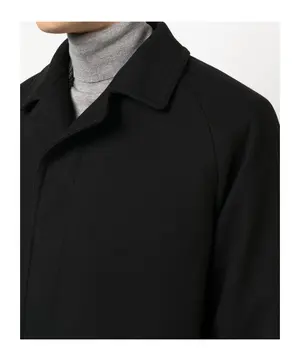 Tagliatore Loyd Long-sleeved Coat - Black