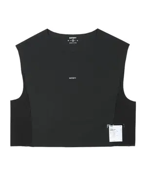 Satisfy Sleeveless Vest - Black