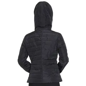 Emporio Armani Logo Hooded Down Jacket