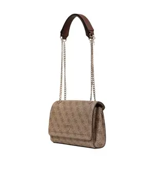 Guess Monogram Chain Satchel