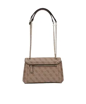 Guess Monogram Chain Satchel