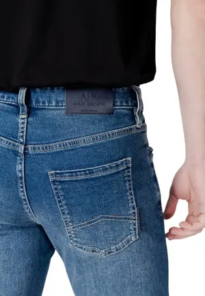 Armani Exchange Straight Leg Tapered Fit Jeans