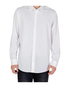 Armani Exchange Long-sleeved Shirt - White