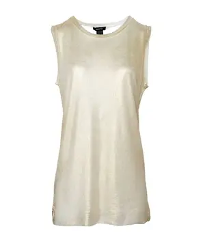 Avant Toi Round-neck Vest - Nude