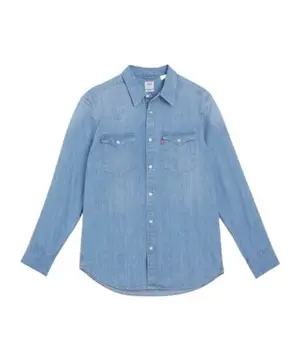 LEVI'S Barstow Western Button-down Shirt - Blue