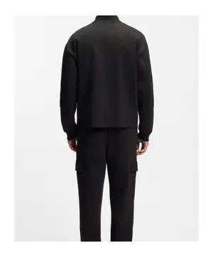 Hugo Boss Quarter Zip Panel Sweater