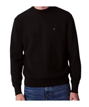 Calvin Klein Logo Sweater - Black