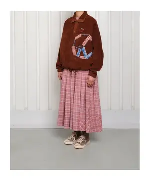 STORY MFG. Polite Pullover Peace Patchwork
