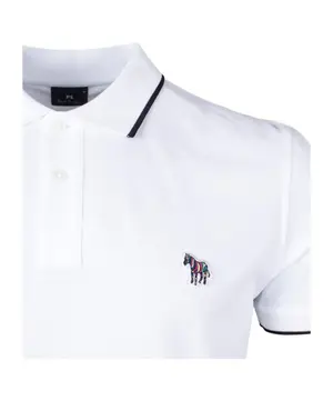 Paul Smith Logo-appliqué Short-sleeved Polo Shirt