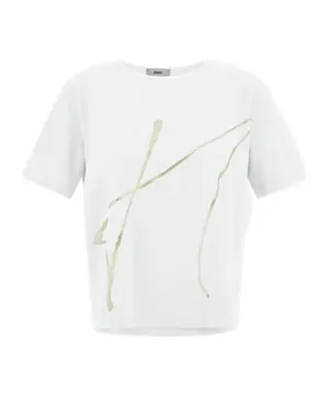 Herno Pattern-printed Crewneck T-shirt - White