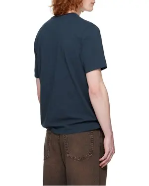Maison Kitsuné Maison Kitsun Chillax Fox Patch Crewneck T-shirt