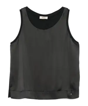 Herno Satin Top - Black