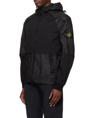 Stone Island Zip Up Hooded Jacket