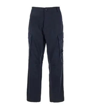C.P. COMPANY Cargo Pants With Lens Detail - Navy Blue