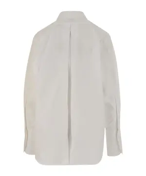 PATOU Pleated Long Sleeve Blouse