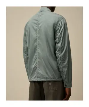 C.P. COMPANY Logo Embroidered Zip-up Jacket
