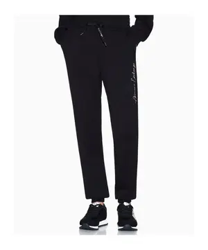 Armani Exchange Jogger Trousers In Mixed Fabric