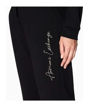 Armani Exchange Jogger Trousers In Mixed Fabric
