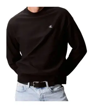 Calvin Klein Oversized Cotton Terry Sweatshirt