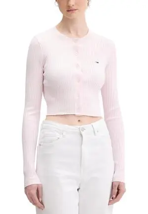 Tommy Hilfiger Button-up Sweater - White