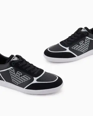 EA7 Lace-up Low-top Sneakers